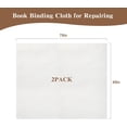 2 count Book Binding Cloth Kits,Book Making Book Repair Cloth Material ...