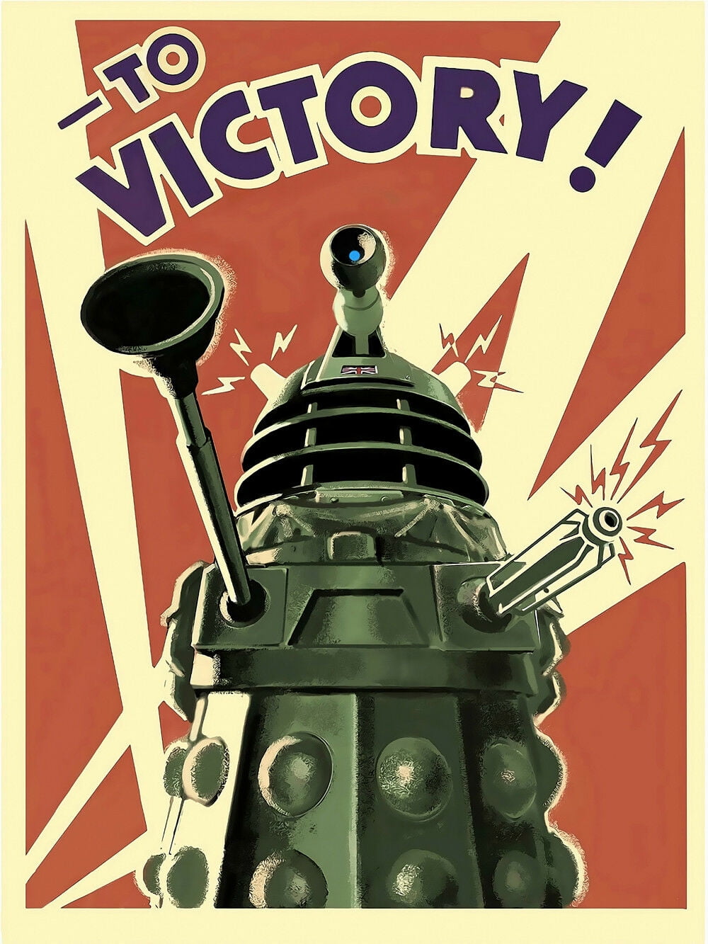 Dalek Victory - CANVAS or PRINT WALL ART - Walmart.com