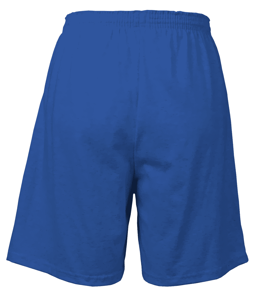 Soffe C1735A430XLG Adult Elastic Waist Shorts, Royal - Extra Large ...