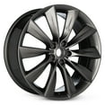 For 2012-2017 Tesla Model S 21 Inch Powder Coated Gun Metal Rim - OE ...