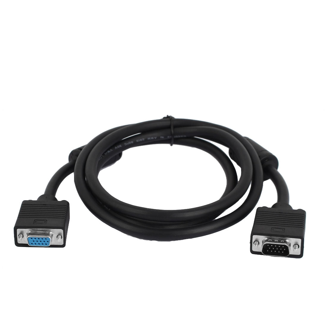 PC Computer 15 Pin VGA Male to VGA Female M/F Extension Cord Cable 1.5M ...