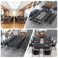 4PCS Conference Table with Wheels, 47.2“ Folding Conference Table, Flip ...