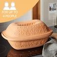 Romertopf 11105 Clay Roaster | Non-Stick Dutch Oven | Healthy Clay Pot ...