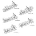 5Pcs Letter Shaped Plaster Silicone Molds Blessing Words Resin Silicone ...