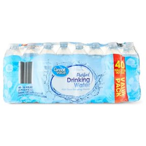 Pure Life Purified Water, 40 Pack Bottled Water, 16.9 fl. oz - Walmart.com