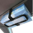Car Sun Visor Tissue Holder with Secure Strap | Easy-to-Install ...
