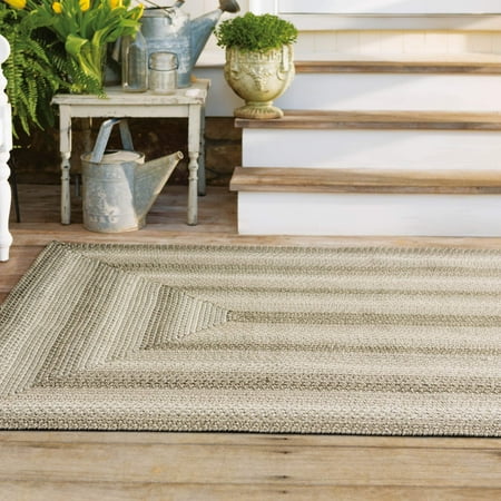 Homespice Pebble Pure Comfort Braided Area Rug, 20 x 30 Rectangular ...