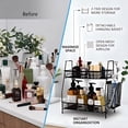 2-Tier Bathroom Countertop Organizer,Skincare, Makeup Countertop ...