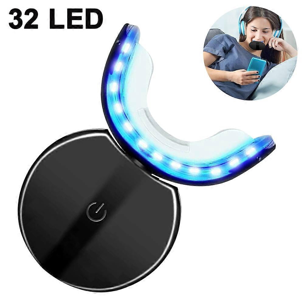 1 pcs Teeth Whitening Kit, Rechargeable Cordless 32 LED Accelerator ...
