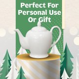 Teapot Porcelain - 2 Cup - Helios - Walmart.com