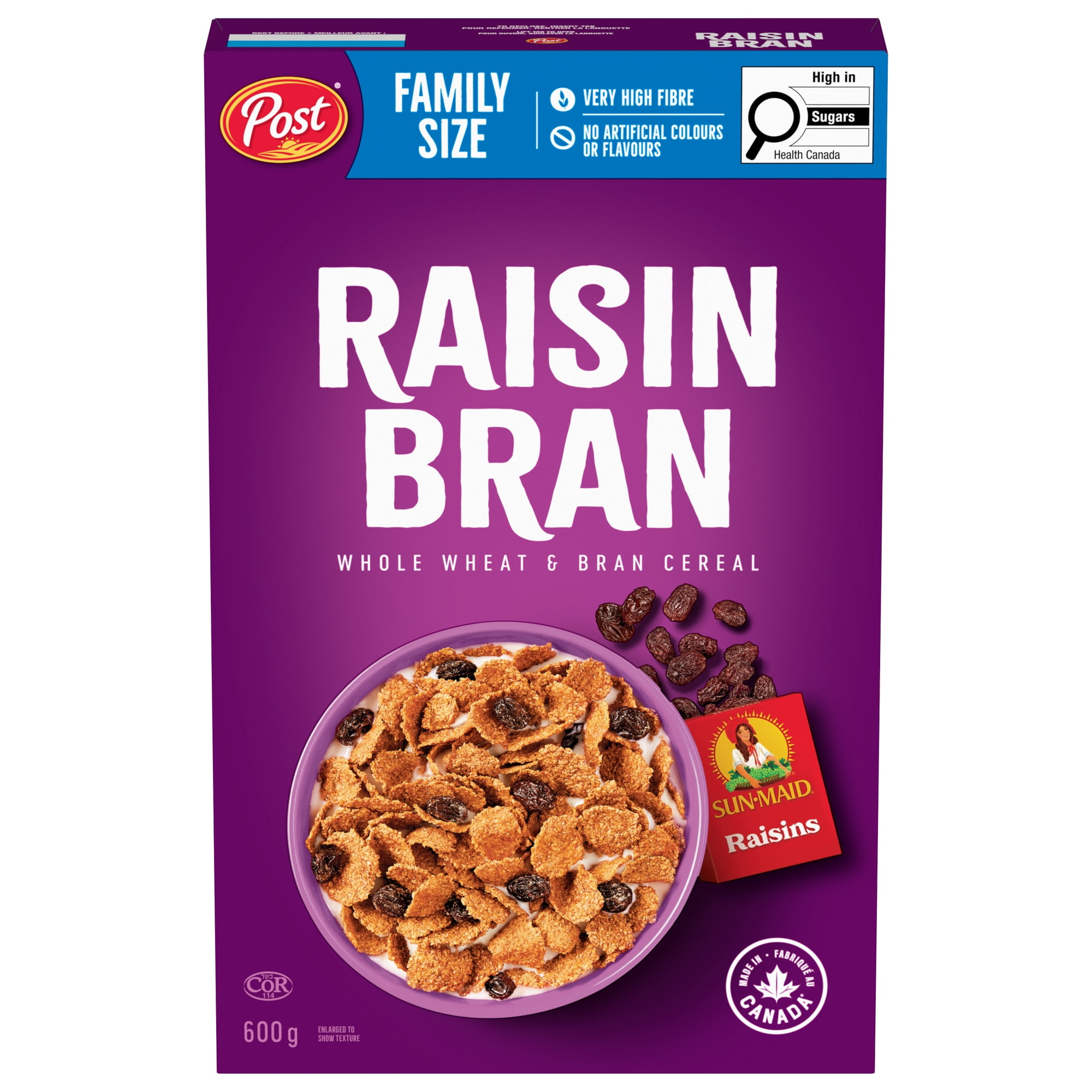 Click here for Post Raisin Bran Family Size 600 G prices