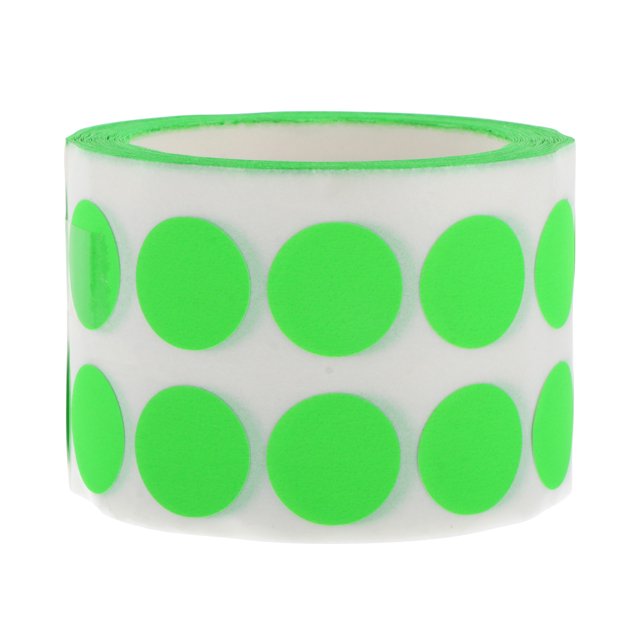 OUNONA Stickers Labels Colored Round Dot Color Label Self Seal Tag ...
