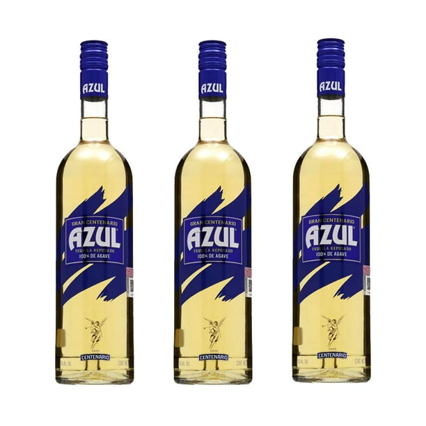 Tequila Gran Centenario 3x2 Azul 950ml | Bodega Aurrera en línea