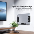 Adjustable Acrylic Laptop Holder For Wall Desk Mounting Toolless ...