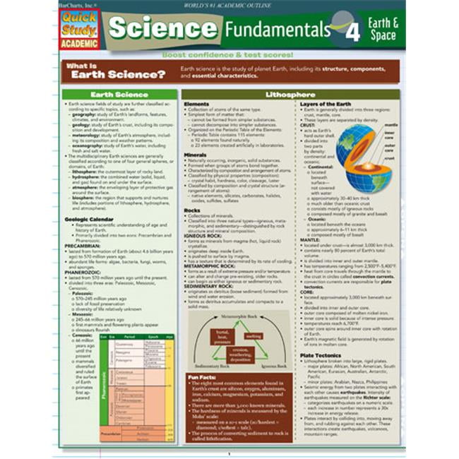 BarCharts- Inc. 9781423208693 Science Fundamentals 4 - Walmart.com