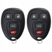 2 PACK KeylessOption Keyless Entry Remote Control Car Key Fob ...