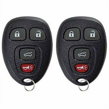 2 PACK KeylessOption Keyless Entry Remote Control Car Key Fob ...