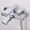 bathtub faucet Wall Mounted Shower Faucet Brass Cold and Hot Water ...