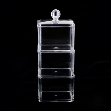 3 Stackable Clear Acrylic Kitchen Storage Box Case Makeup Container ...