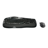 Logitech Comfort Full-Size Wireless Keyboard and Mouse Combo, Ergonomic ...