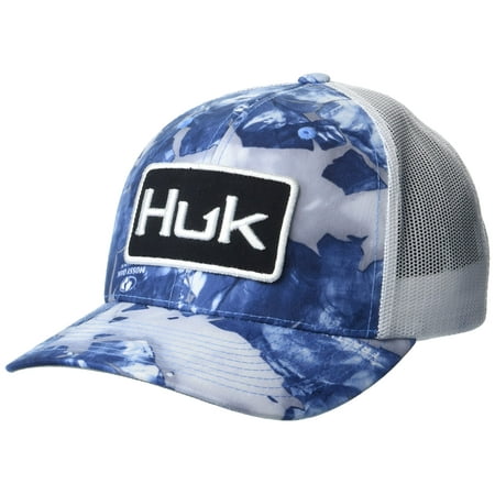 HUK Men's Standard Huk'd Up Angler Anti-Glare Fishing Hat, Mossy Oak ...