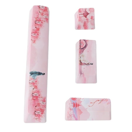 Keycap, 5 Sided Dyed Glue Exquisite Workmanship Matte Appearance ...