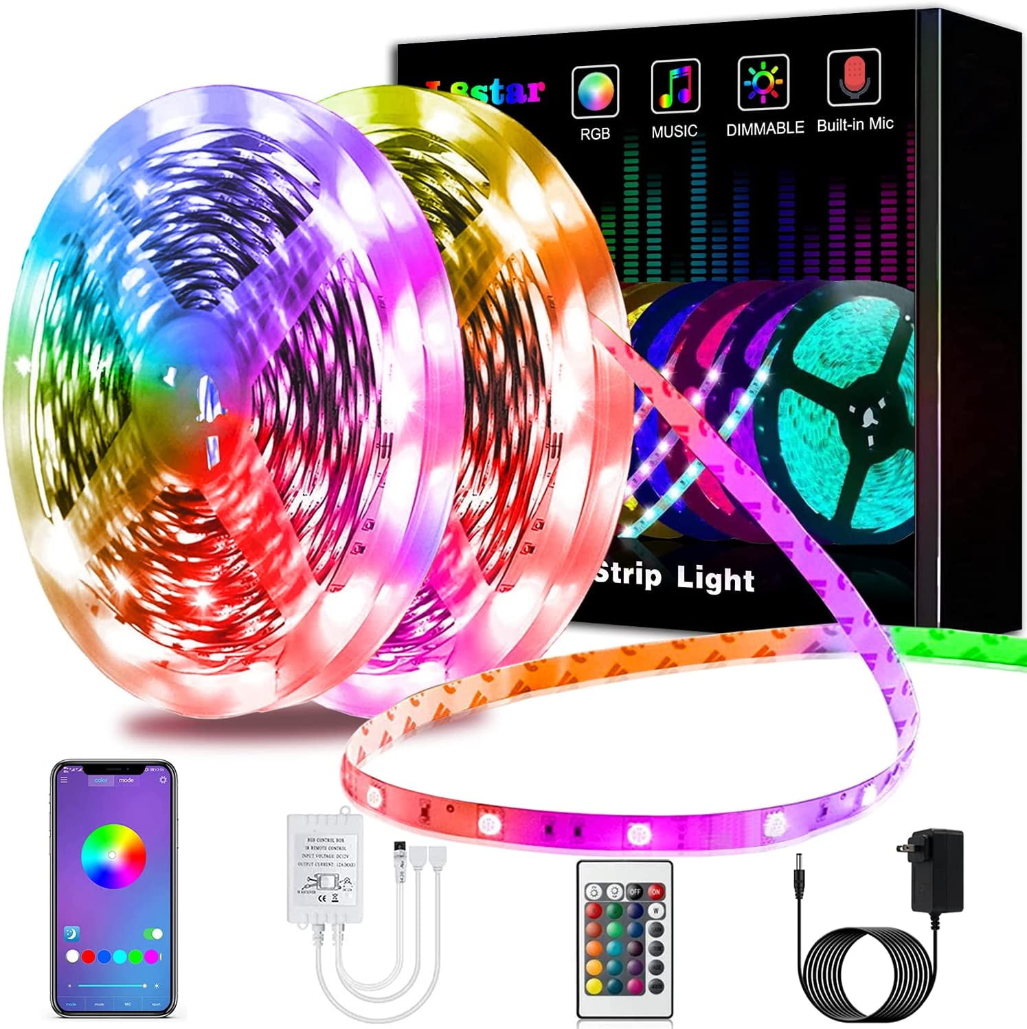 Discount Supplements 16FT 5M Multi Color RGB SMD LED Strip Light Home discount-supplements-16ft-5m-multi-color-rgb-smd-led-strip-light-home