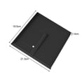 Car Central Control Silicone Anti-Slip Mat, Built-in Wireless Charging ...