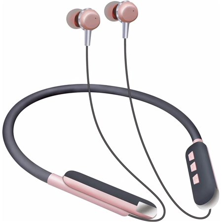 Neck-Mounted Bluetooth Headset, Heavy Bass in-Ear Wireless Bluetooth ...