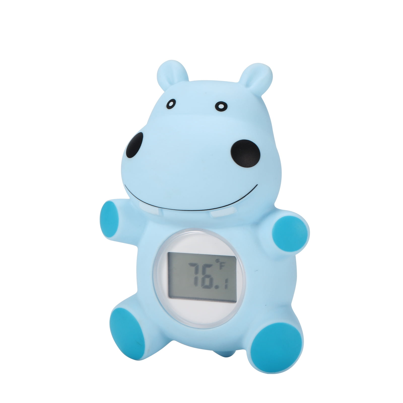 Little Hippo Baby Bath Water Temperature Meter Cartoon Toy Thermometer ...