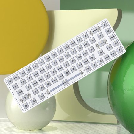 Peggybuy Wireless Mechanical Gamer Keyboard Replaceable Battery Keypad ...