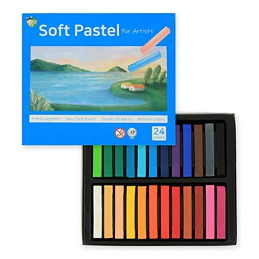 Rupas Soft Dry Pastel 64 Color Set Square Chalk - Walmart.com