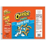 CheetosPuffs Cheese Flavored Snacks, Party Size, 16 oz Bag - Walmart.com