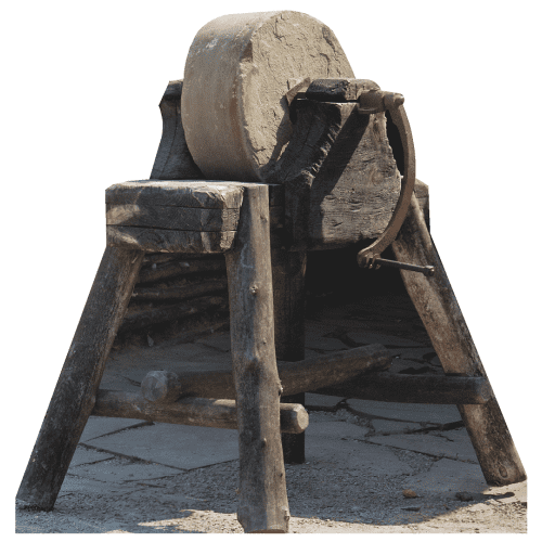 Viking Blacksmith Grindstone Sword Sharpener Cardboard Cutout Standee ...