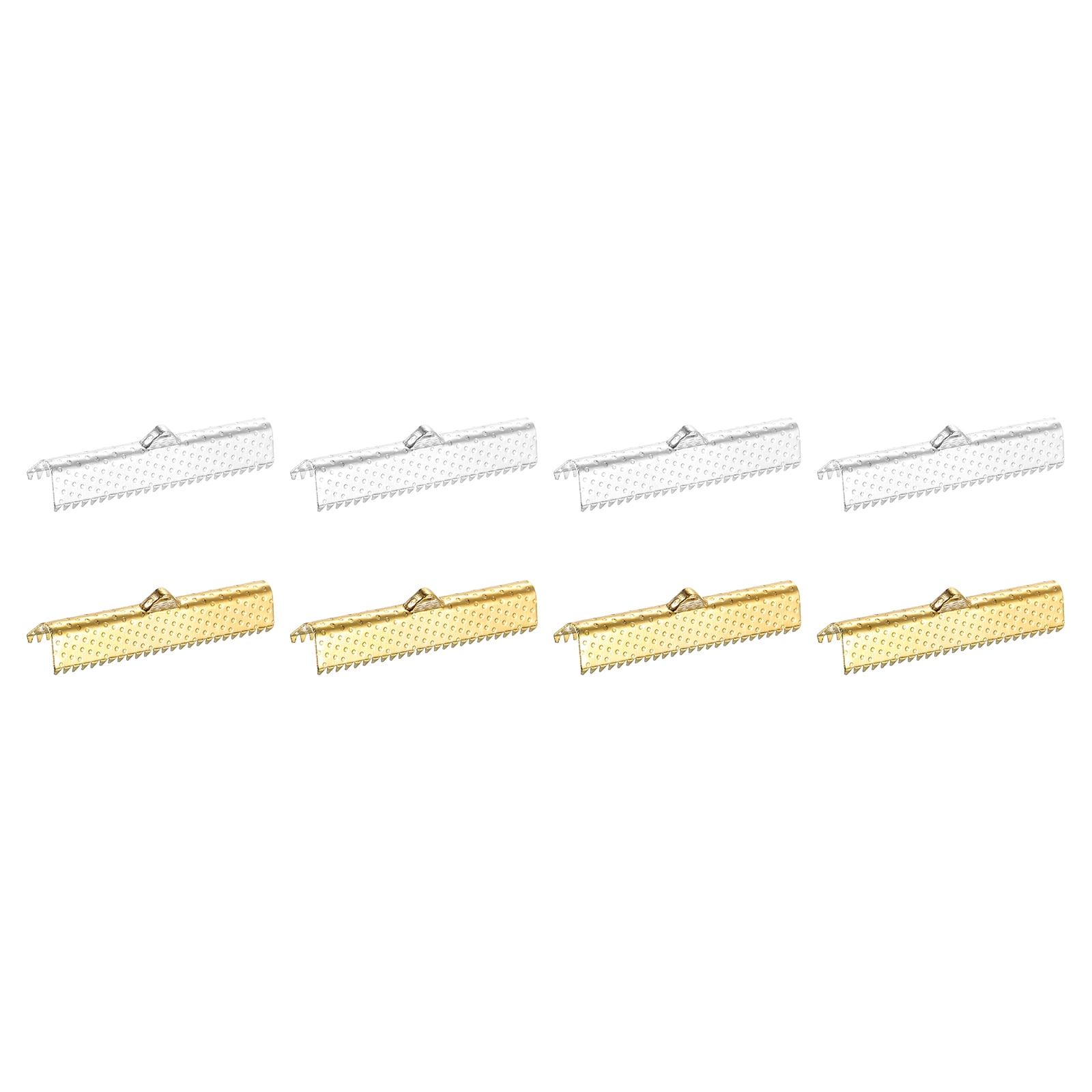 Click here for Unique Bargains 50pack 35mm Ribbon Crimp Clamp End... prices