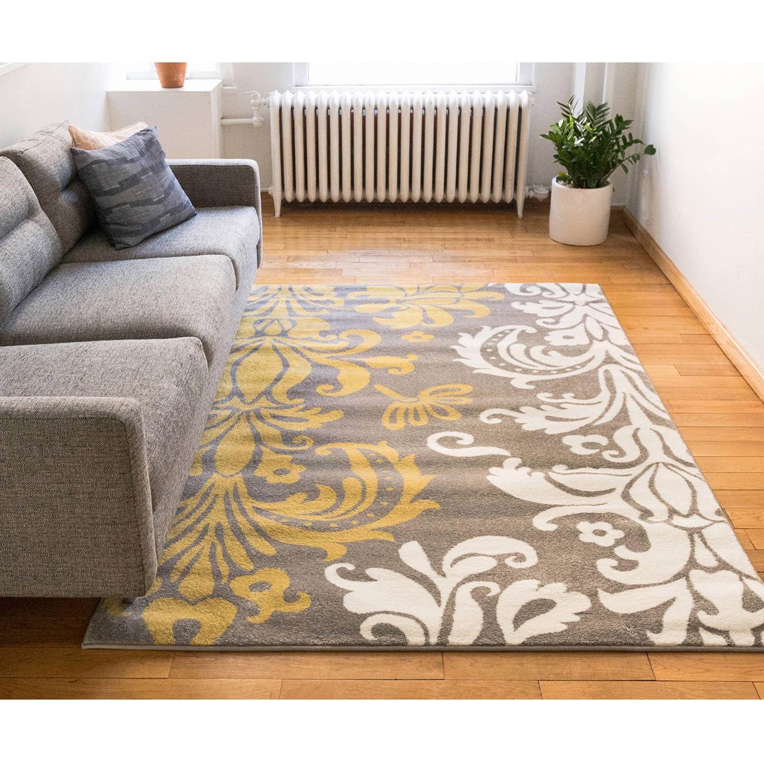 Well Woven Electro Rosetta Modern Area/Runner Rug - Walmart.com