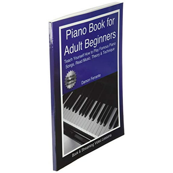 Pre-Owned Piano Book for Adult Beginners: Teach Yourself How to Play ...