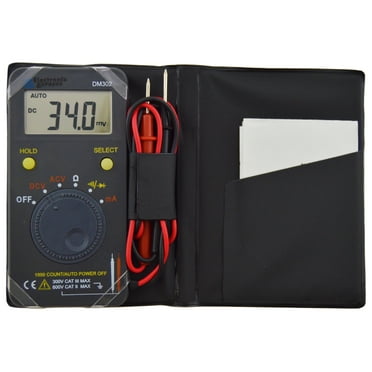 Allosun Pocket Multimeter,Small Mini Compact Voltmeter Digital ...