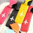 Agiufgs Luggage Tag Plastic Travel, Waterproof and with Baggage Design ...