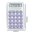 Leodye 1PCS High-color Mini Calculator Compact Portable Design Student ...