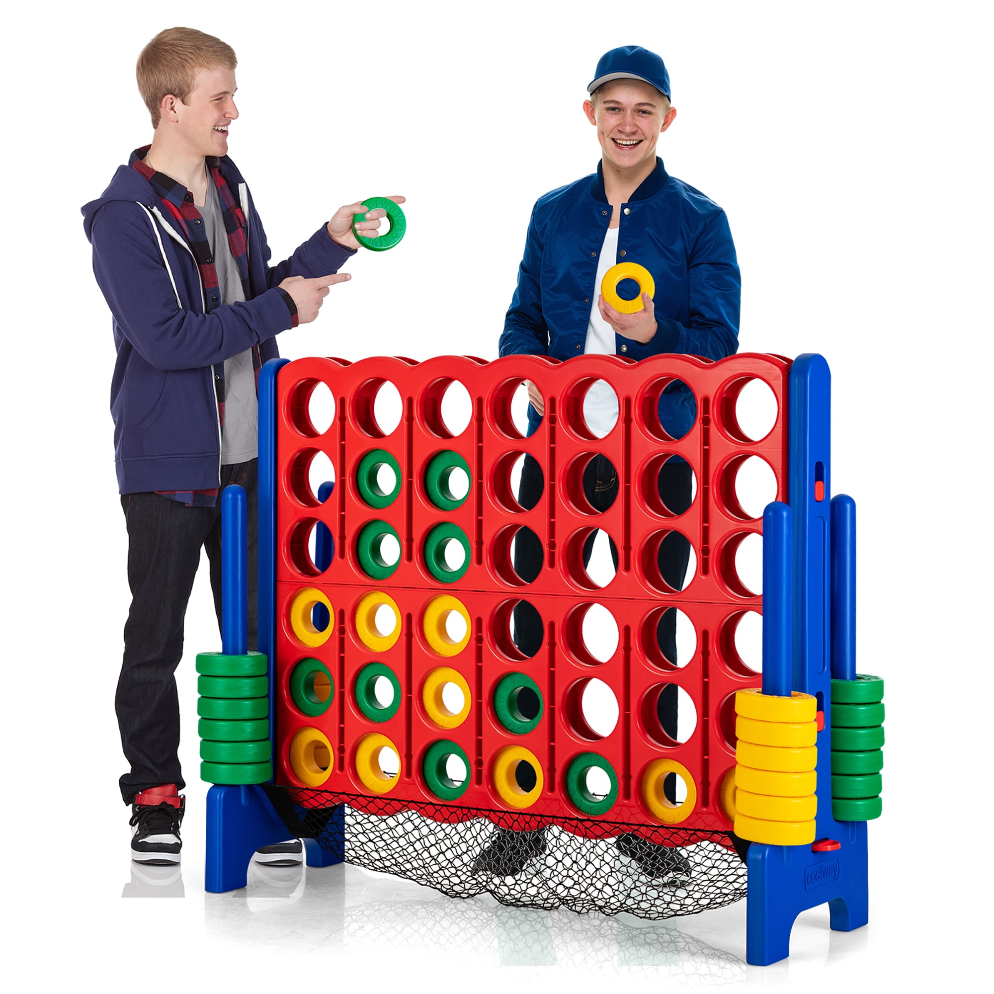 Click here for Costway 4-To-Score Giant Game Set 4-In-A-Row Conne... prices
