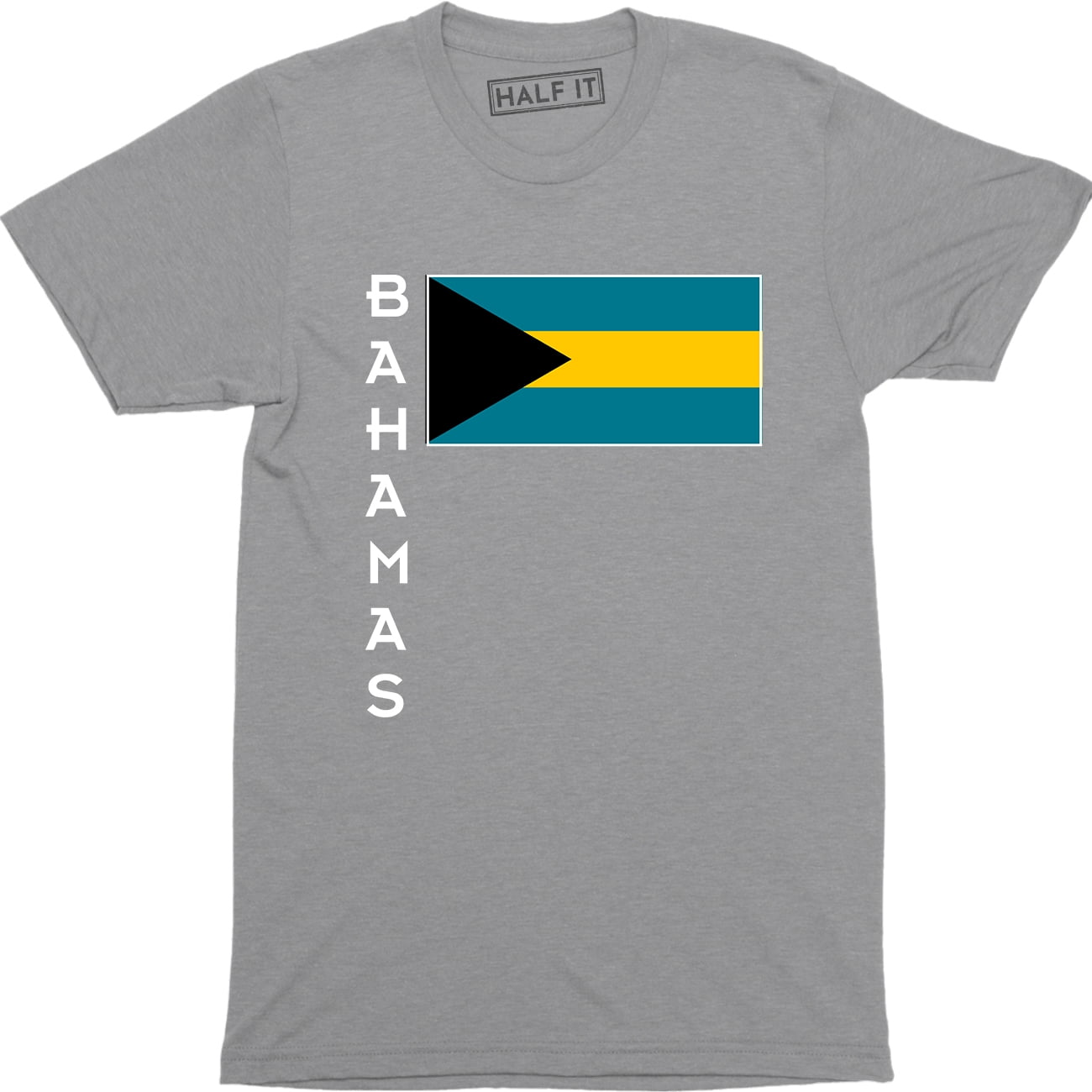 Bahamas Flag Caribbean Island - Men's T-Shirt - Walmart.com