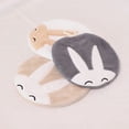 Cartoon Bunny Coral Fleece Hand Towel - Quick-Dry, Absorbent, Soft ...