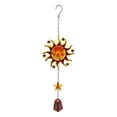 AuroraX Iron Art Wind Chime Decor Hand Painted Metal Wind Chime ...