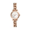 Fossil Women's Virginia Three-Hand Day-Date, Rose Gold-Tone Stainless ...