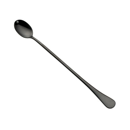 Labymos 9-inch Iced Tea Spoon Stainless Steel Long Handle Spoon ...