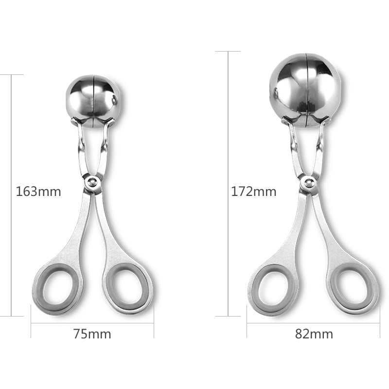 304 Stainless Steel Meatball Clip Pellet Maker Hand Care Pellet Clip ...