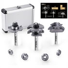 Yonico 15231q 1/4-Inch Plywood 2 Bit Plywood Tongue and Groove Router ...