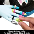 Monster High Frankie Stein Doll Head for Hair Styling with 65+ Nail ...