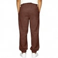 Boys Casual Blend Trousers Elastic Waist Long Pants Spring Autumn ...